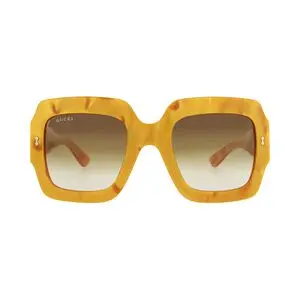 Gucci Square-frame Bio Acetate Sunglasses /brown