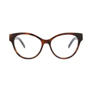 Saint Laurent Cat Eye-frame Acetate Optical Frames 'havana/transparent - Brown