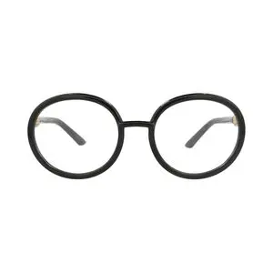 Gucci Round-frame Injection Optical Frames /transparent - Black