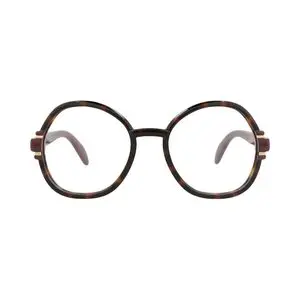Gucci Round-frame Injection Optical Frames 'havanatransparent - Brown
