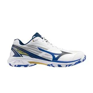 Mizuno Wave Claw 4 Wide Blue - White