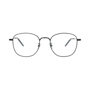 Saint Laurent Round-frame Metal Optical Frames /transparent - Black