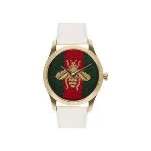 Gucci G-timeless Leather Watch