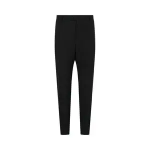 FERRAGAMO Straight Leg Trousers - Black