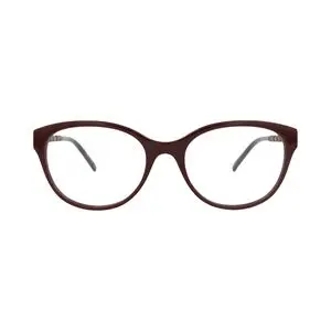 Gucci Cat Eye-frame Acetate Optical Frames 'burgundy/gold/transparent - Red