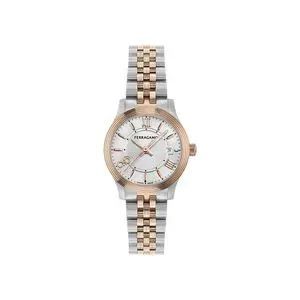 FERRAGAMO Duo Bracelet Watch 'two Tone - Silver