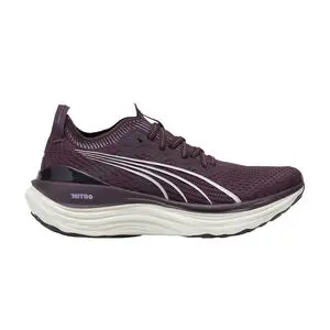PUMA Wmns Foreverrun Nitro Knit 'midnight Plum Vapor Gray - Purple