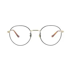 Gucci Round-frame Metal Optical Frames /gold/transparent - Black