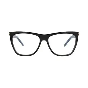 Saint Laurent Square-frame Acetate Optical Frames /transparent - Black