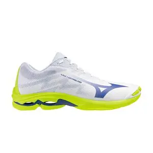 Mizuno Wave Lightning Pro Blie Yallow - White