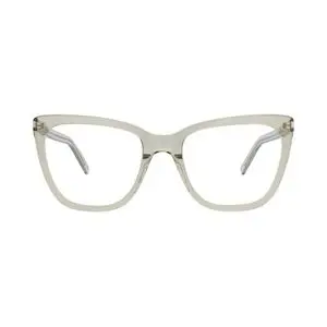 Saint Laurent Cat Eye-frame Acetate Optical Frames /transparent - Green