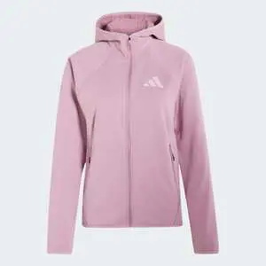 Adidas Xperior Climawarm+ Ventknit Fleece Hooded Jacket - Magic Mauve