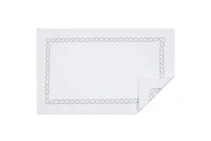 MATOUK Classic Chain Rug Silver