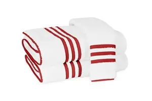 MATOUK Newport Towel Red