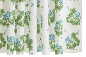 MATOUK Geranium Shower Curtain Blue