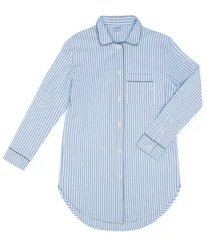 MATOUK Matteo Sleep Shirt - Azure