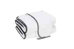 MATOUK Whipstitch Towel Black