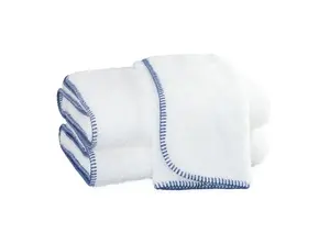 MATOUK Whipstitch Towel Periwinkle