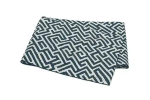 MATOUK Schumacher Gabriel Flat Bed Sheet - Indigo