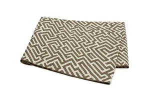 MATOUK Schumacher Gabriel Flat Bed Sheet - Mocha
