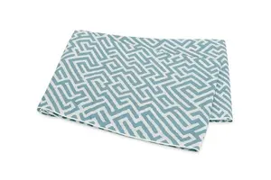 MATOUK Schumacher Gabriel Flat Bed Sheet - Stony