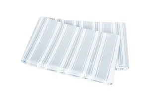 MATOUK Schumacher Elio Flat Bed Sheet - Blue