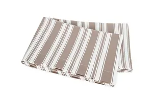 MATOUK Schumacher Elio Flat Bed Sheet - Mocha