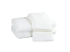 MATOUK Bel Tempo Towel Almond