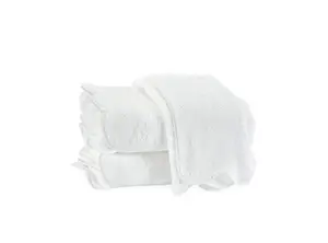 MATOUK Cairo Scallop Towel - White