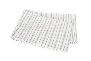 MATOUK Schumacher Calypso Flat Bed Sheet - Pebble