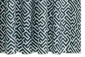 MATOUK Schumacher Gabriel Shower Curtain - Indigo