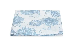 MATOUK Chrysanthemum Fitted Bed Sheet - Blue