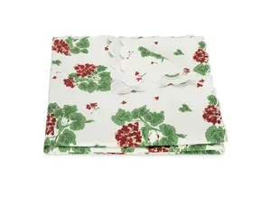 MATOUK Geranium Duvet Cover Scarlet