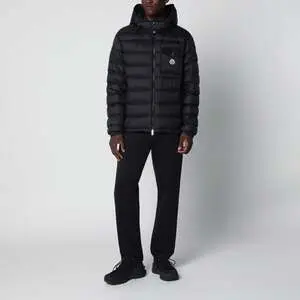 Moncler Verith Cropped Down Jacket - Black