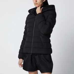 Moncler Herbe Short Down Jacket - Black