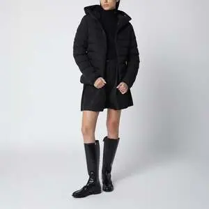 Moncler Herbe Short Down Jacket - Black