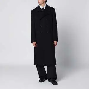 Balenciaga Long Double-face Tailored Coat