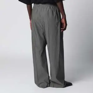Fear Of God Wool Blend Wide-leg Trousers - Grey