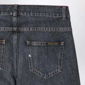 GOLDEN GOOSE Faded Denim Jeans With Splatter Detail