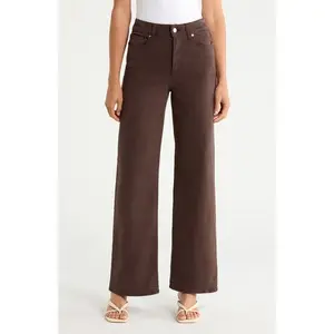 Paige Anessa High Waist Wide Leg Pants