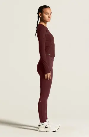 CRAFT Hypervent Long Sleeve Top - Dark Fig