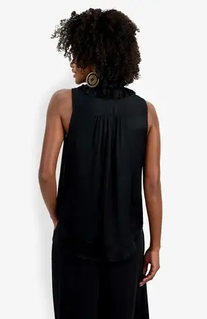 Trina Turk Cinzia Top - Black