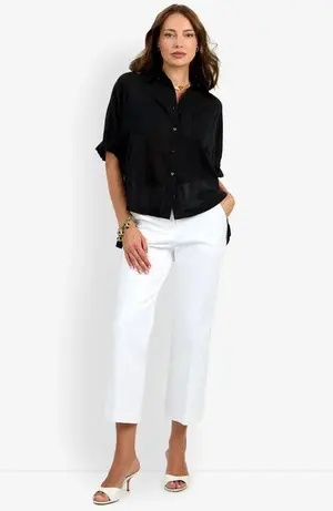 Trina Turk Hawaii Top - Black