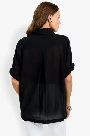 Trina Turk Hawaii Top - Black