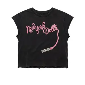 OTHER UK New York Dolls Lipstick Raw Edge Vintage Band T-shirt