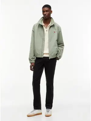 Tommy Hilfiger Water-repellent Zip Jacket With Peached Finish