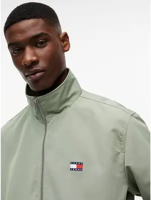 Tommy Hilfiger Water-repellent Zip Jacket With Peached Finish