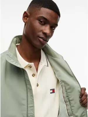 Tommy Hilfiger Water-repellent Zip Jacket With Peached Finish