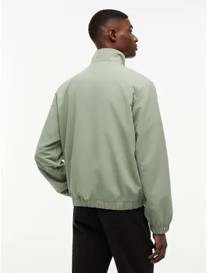 Tommy Hilfiger Water-repellent Zip Jacket With Peached Finish