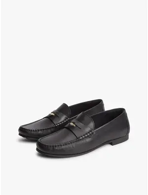 Tommy Hilfiger Classic Leather Penny Loafers